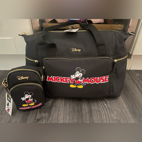 Disney | Bags | Nwt Mickey Weekender Bag And Mickey Phone Crossbody Bag ...